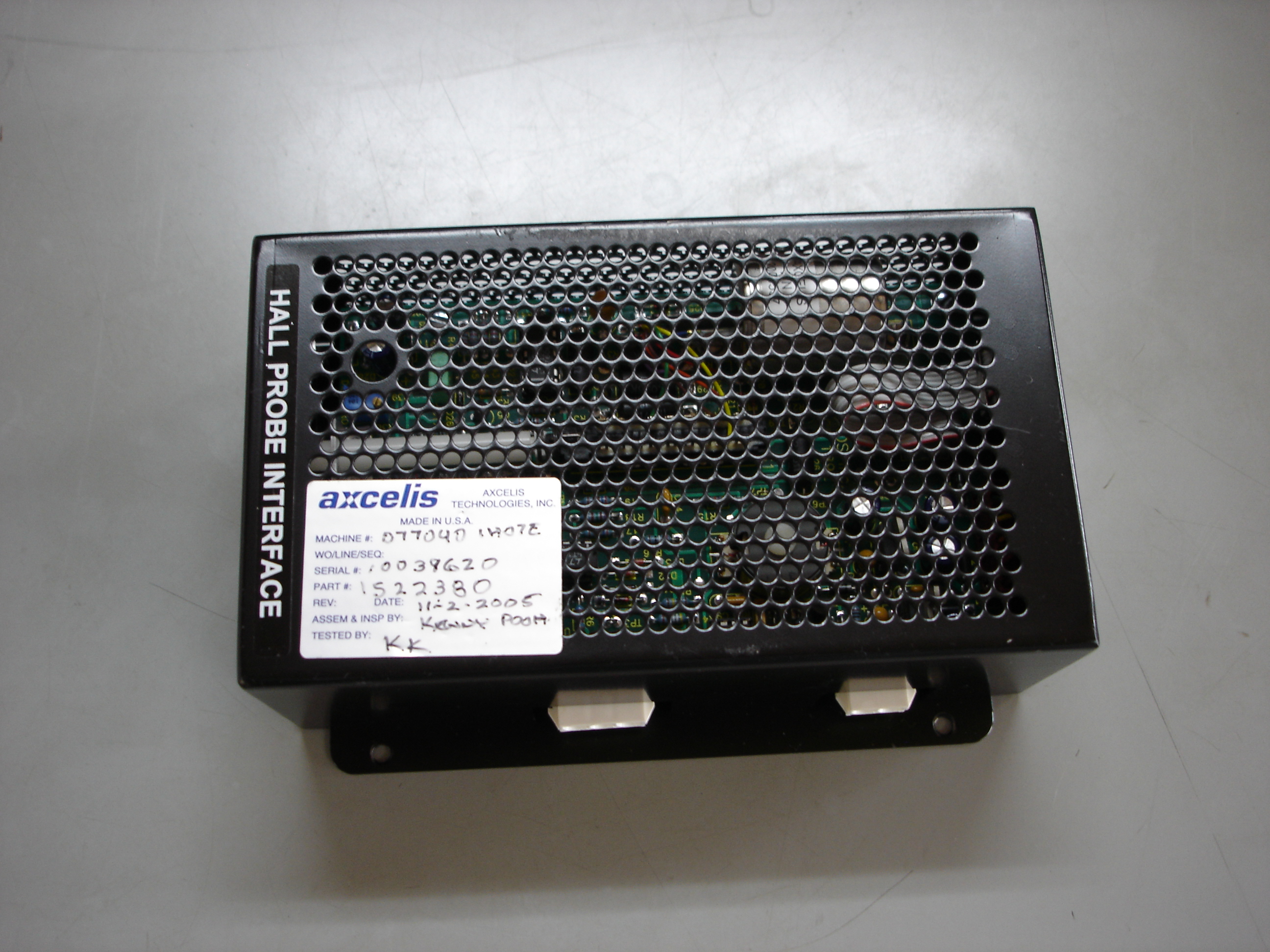 HALL PROBE INTERFACE(EATON NOVA / AXCELIS )(D11044300) | PARTS Initiative