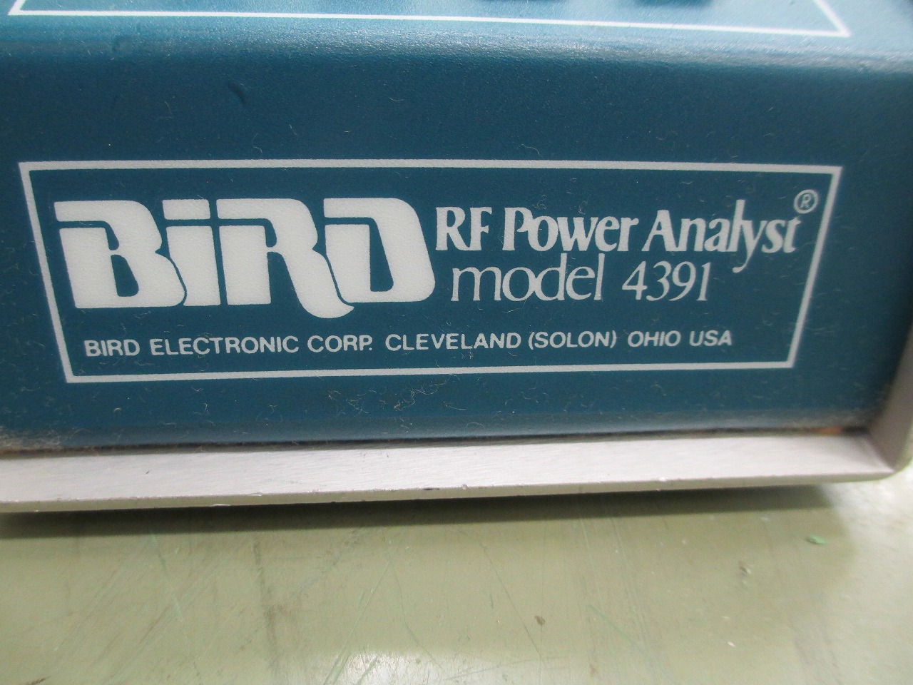 RF Power Analyst Watt Meter (model:4391) BIRD Electronic wattmeters ...