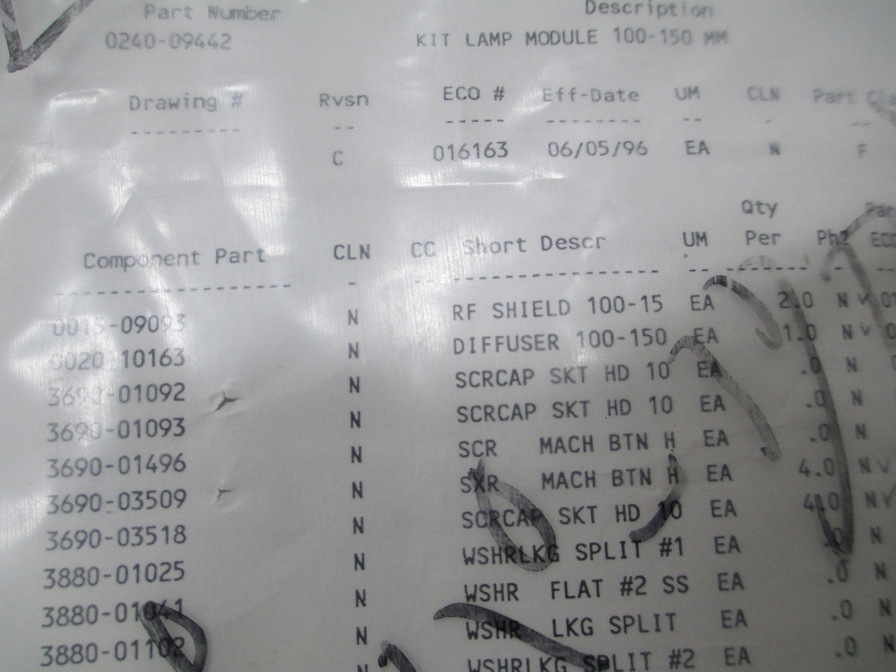 KIT LAMP MODULE 100-150 MM(0240-09442) | PARTS Initiative