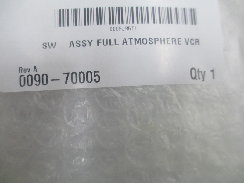 SW ASSY FULL ATMOSPHERE VCR(0090-70005) | PARTS Initiative