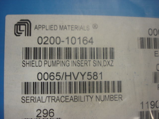 SHIELD, PUMPING INSERT, SIN, DXZ(0200-10164) | PARTS Initiative