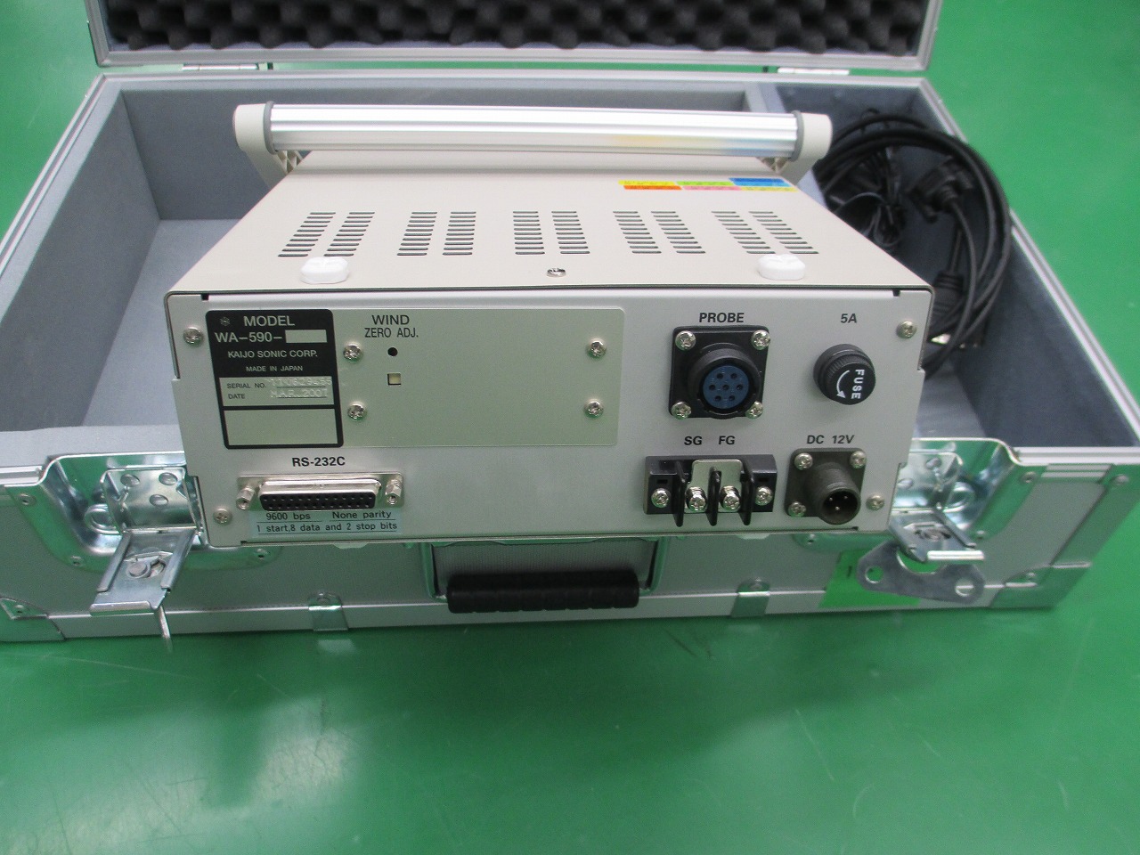 WA-590 "MICROSONIC," CLEAN ROOM-USE 3 DIMENSIONAL ANEMOMETER (Kaijo ...