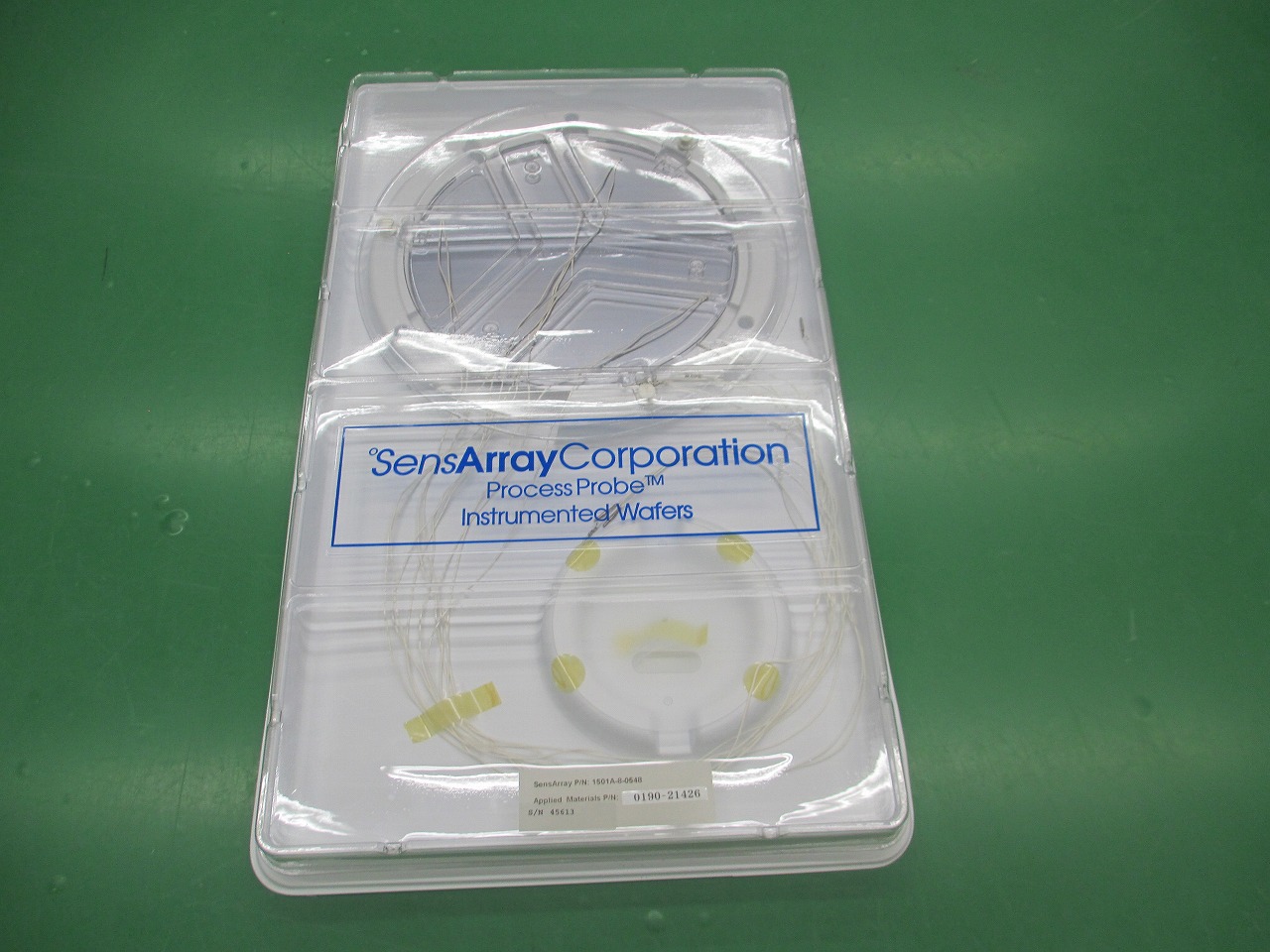 8" TC WAFER, BARE SILICON, BACK(SENSARRAY :P/N 1501A-8-0548)(0190-21426 ...