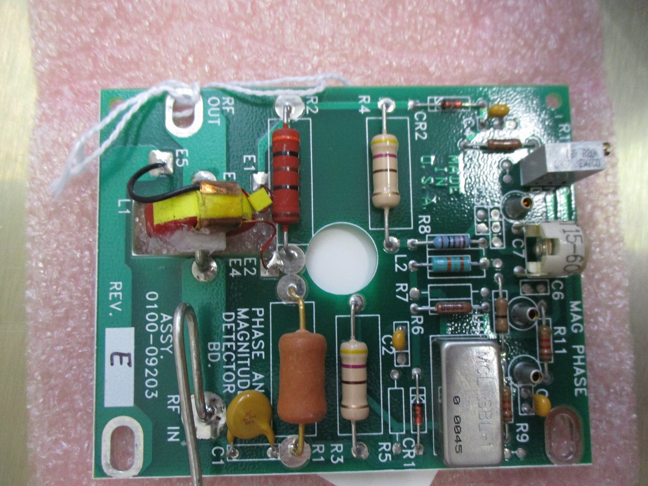 PCB ASSY, PHASE MAGNITUDE DETECTOR(0100-09203) | PARTS Initiative