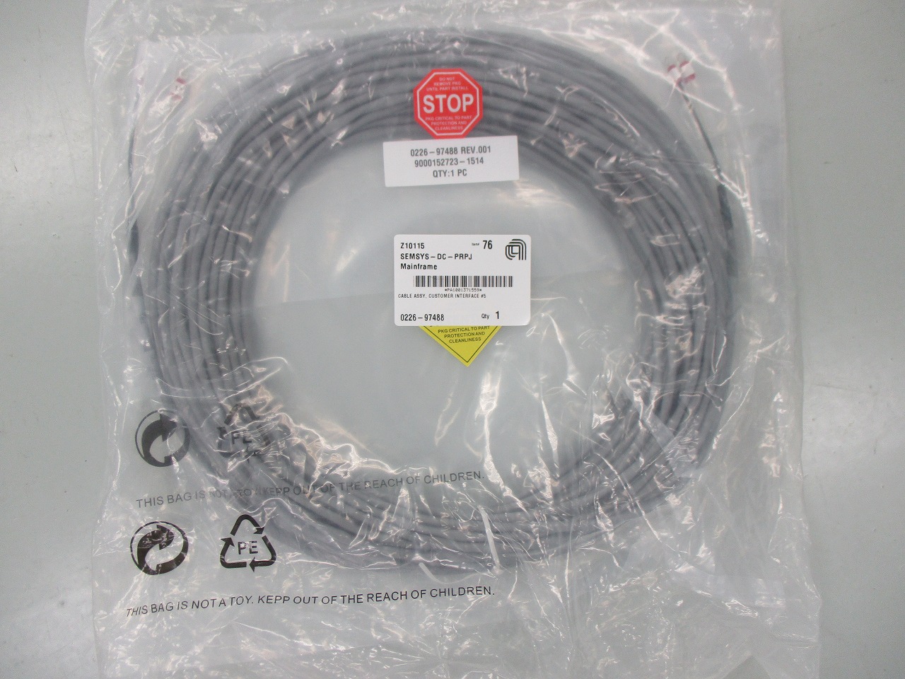 CABLE ASSY, CUSTOMER INTERFACE #5(0226-97488) | PARTS Initiative