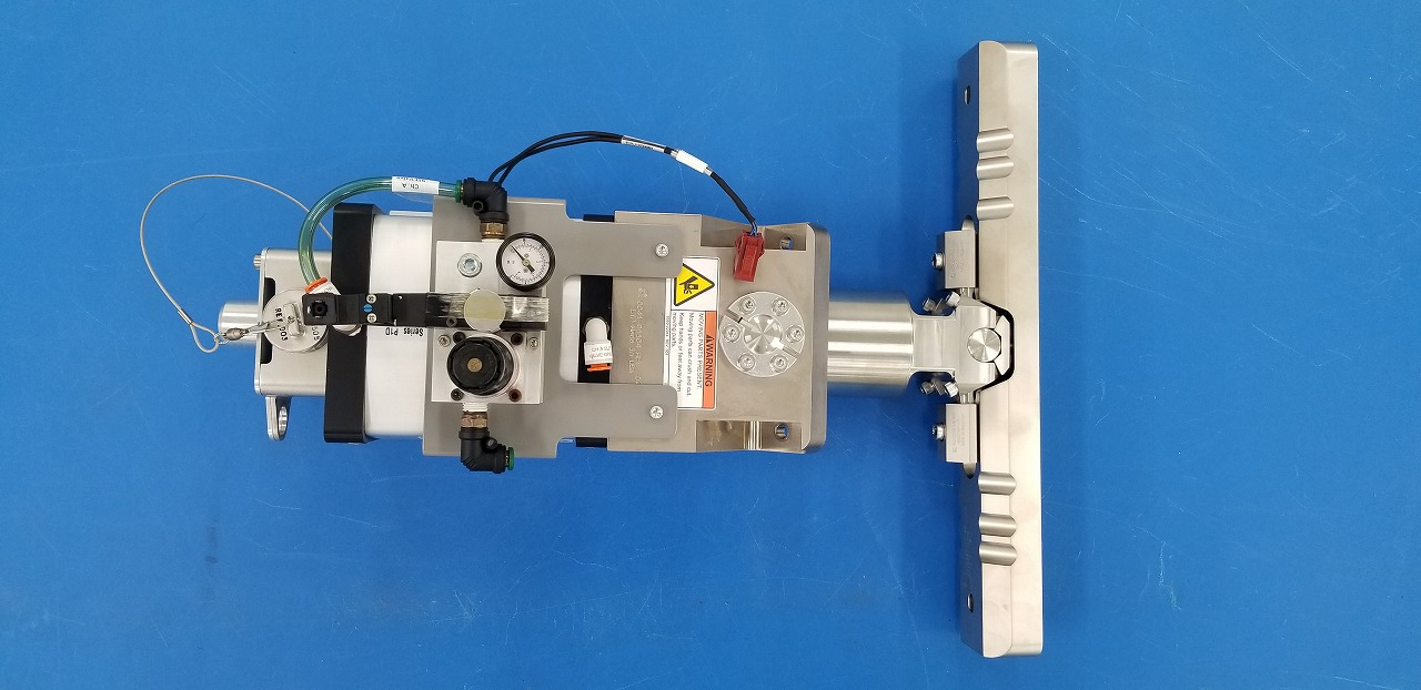 ACTUATOR ASSEMBLY, 300MM SLIT VALVE DOOR with Regulator Assy (S/N ...