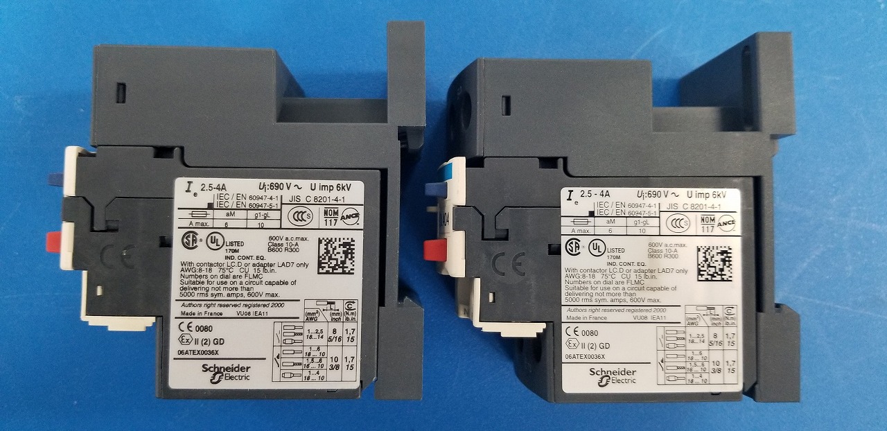 Overload Relay, 2.5 A, 4 A, 690 VAC, TeSys LRD with Terminal Block ...