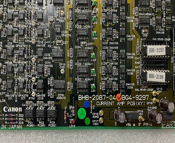 CURRENT AMP PCB ASS'Y (XY) (FPA-3000EX6)(BG4-9297) | PARTS Initiative